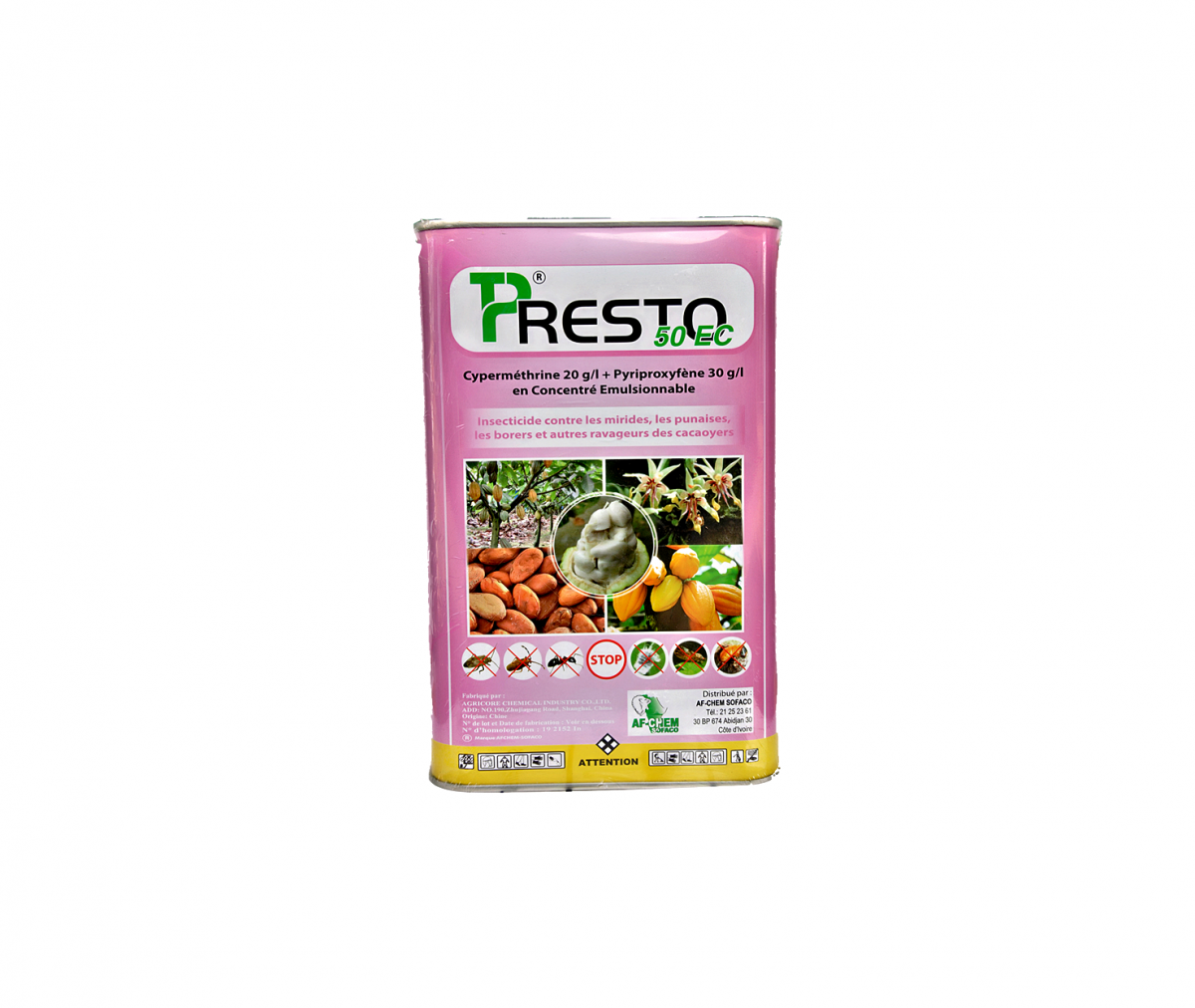 PRESTO 50 EC - Afchem-Sofaco